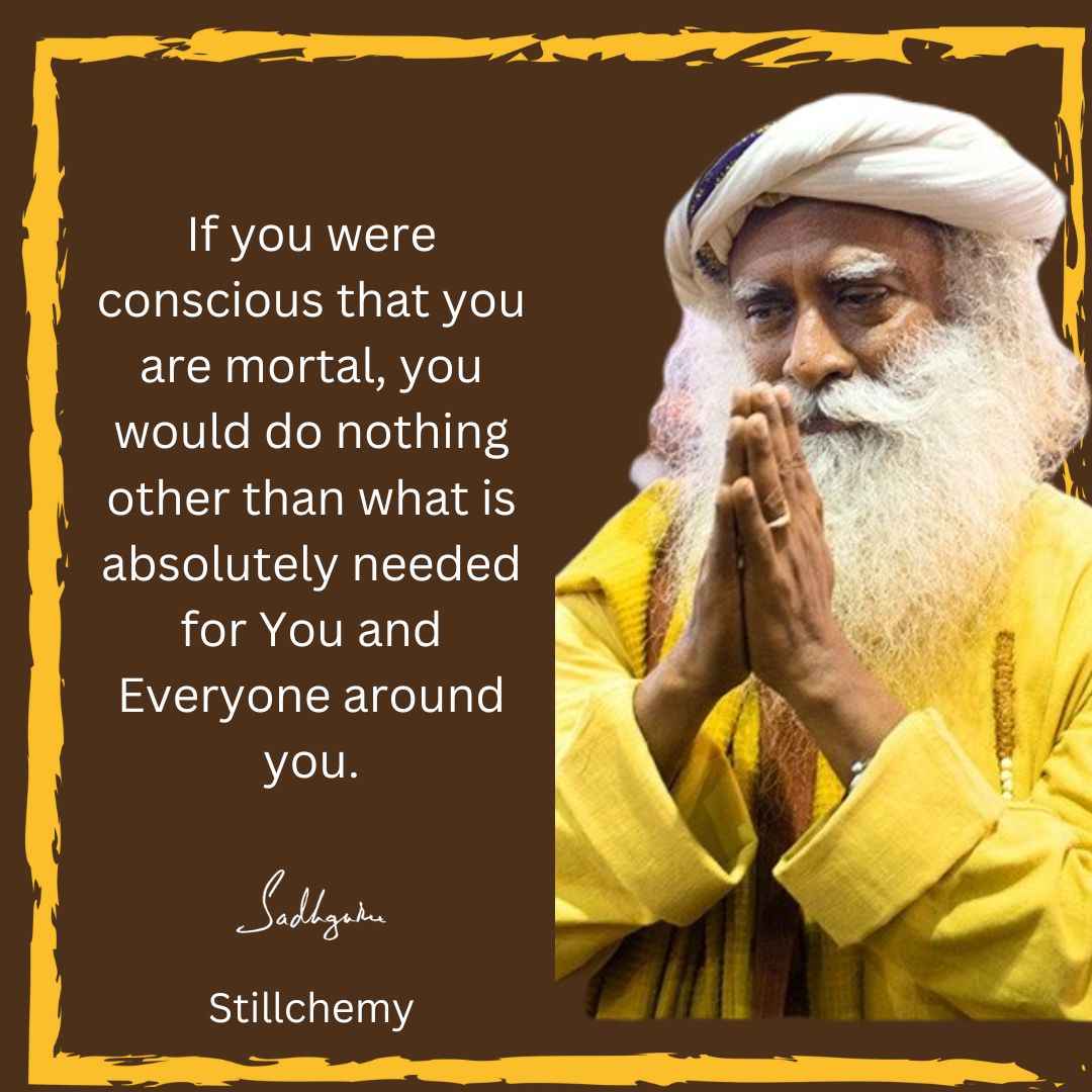 54 Profound Death Quotes by Sadhguru to Ignite Your Spiritual Journey ...