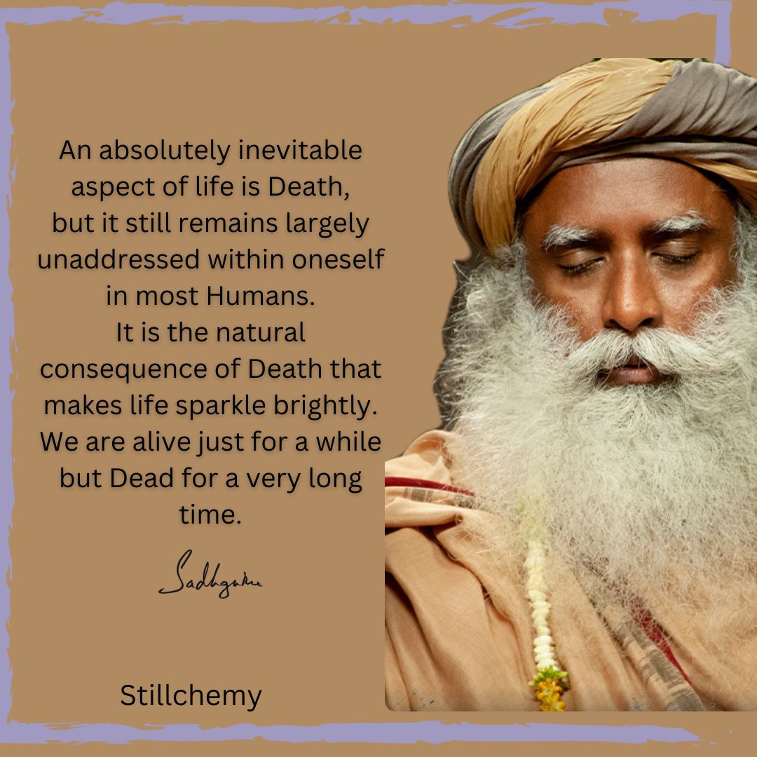 54 Profound Death Quotes by Sadhguru to Ignite Your Spiritual Journey ...